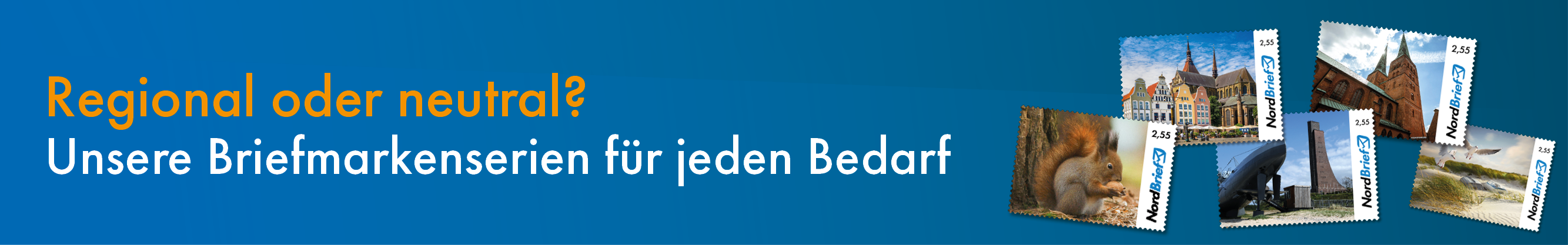 Maxibrief - Briefmarken